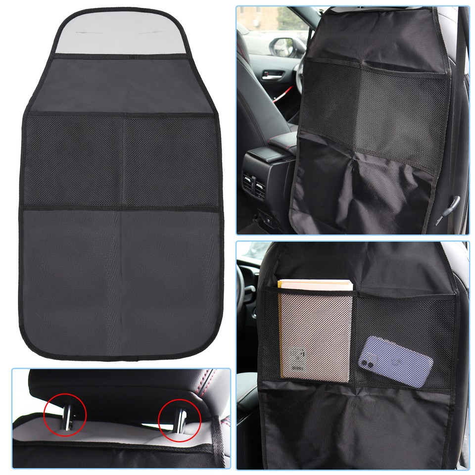 Set of 2 Car Seat Kick Protector Mat Anti Kick Back Seat Protector Kid ...
