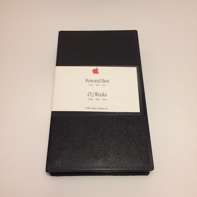 Rare Apple VHS Tape Personal Best The First 2 1/2 Weeks 1989 | eBay