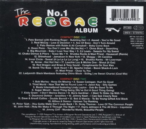 Various Number One Reggae Album (CD) | eBay