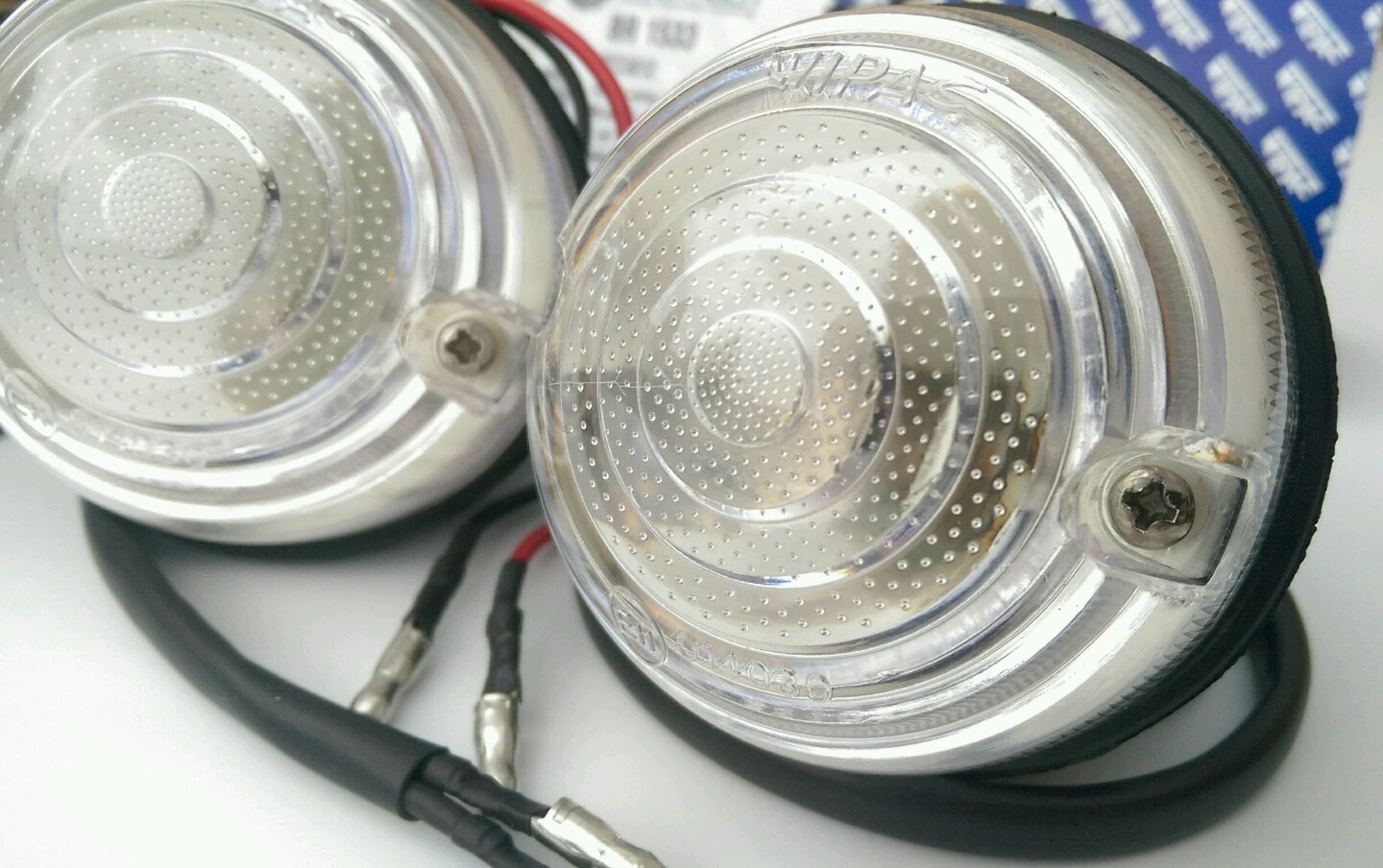 Land Rover Defender 90, 110, 130, Series 3, Wipac Front Side Lights X2 ...