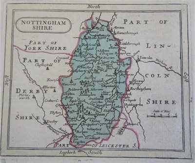 Pre-1900 - Map Nottingham