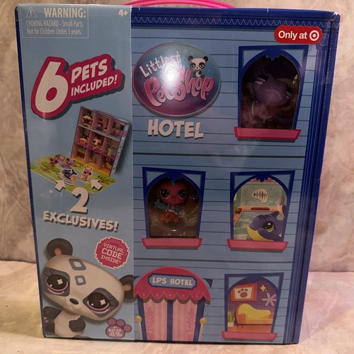 Littlest Pet Shop LPS G7 6 Pet Pack Hotel Excl. Llama Dolphin #198 #199 ...