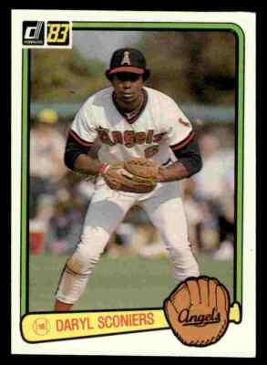 1983 Donruss Daryl Sconiers #141 - California Angels | eBay