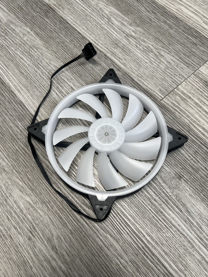 RGB 20CM 200mm Quiet High Airflow Computer PC Cooling Case Fan, 4-pin ...