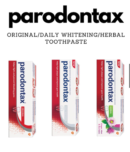 PARODONTAX Toothpaste For Bleeding Gums and Sensitive tooth 90g x 3 | eBay
