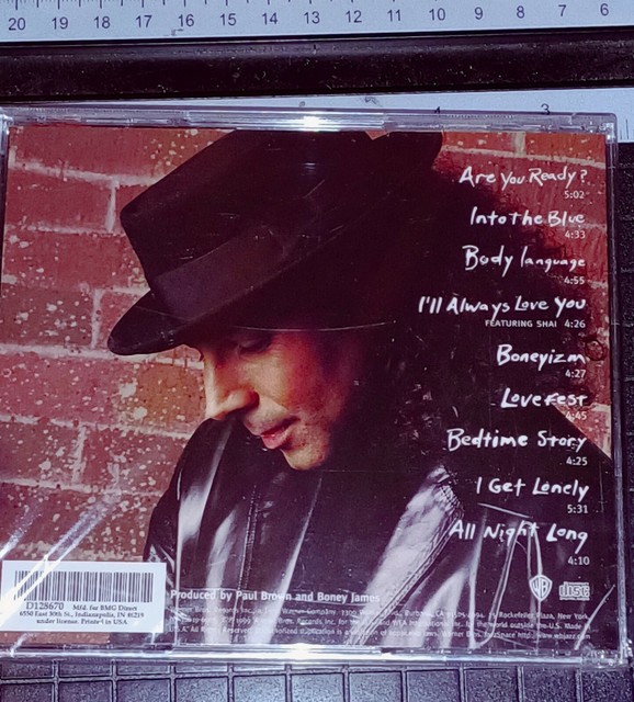 Body Language by Boney James (CD, Feb-1999, Warner Bros.) for sale ...
