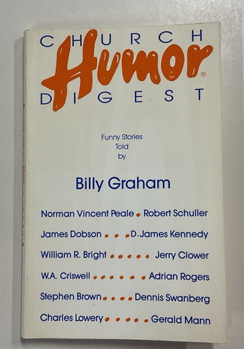 Church Humor Digest by Billy Graham SC 1991 Volume 1 Castle Books ...