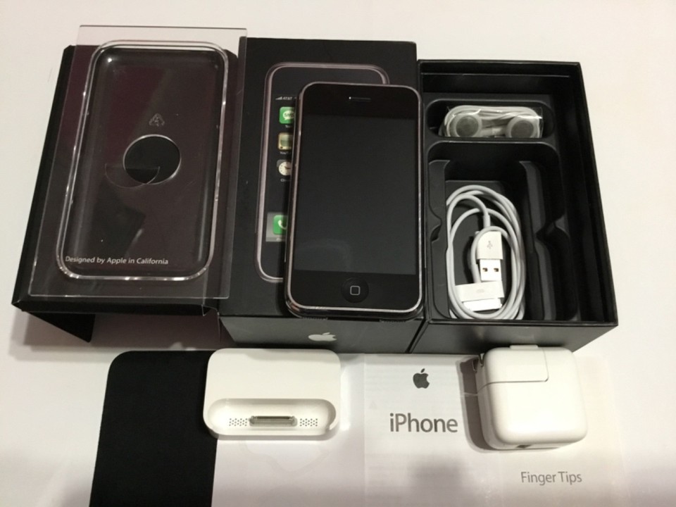 Rare Apple iPhone 1st generation 2G - 8GB - MA712LL/A - Serial numbers ...