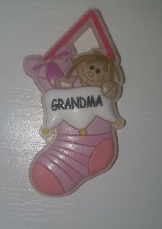 Children's Personalised Rubber Boy/Girl Names Christmas Tree Hanging ...