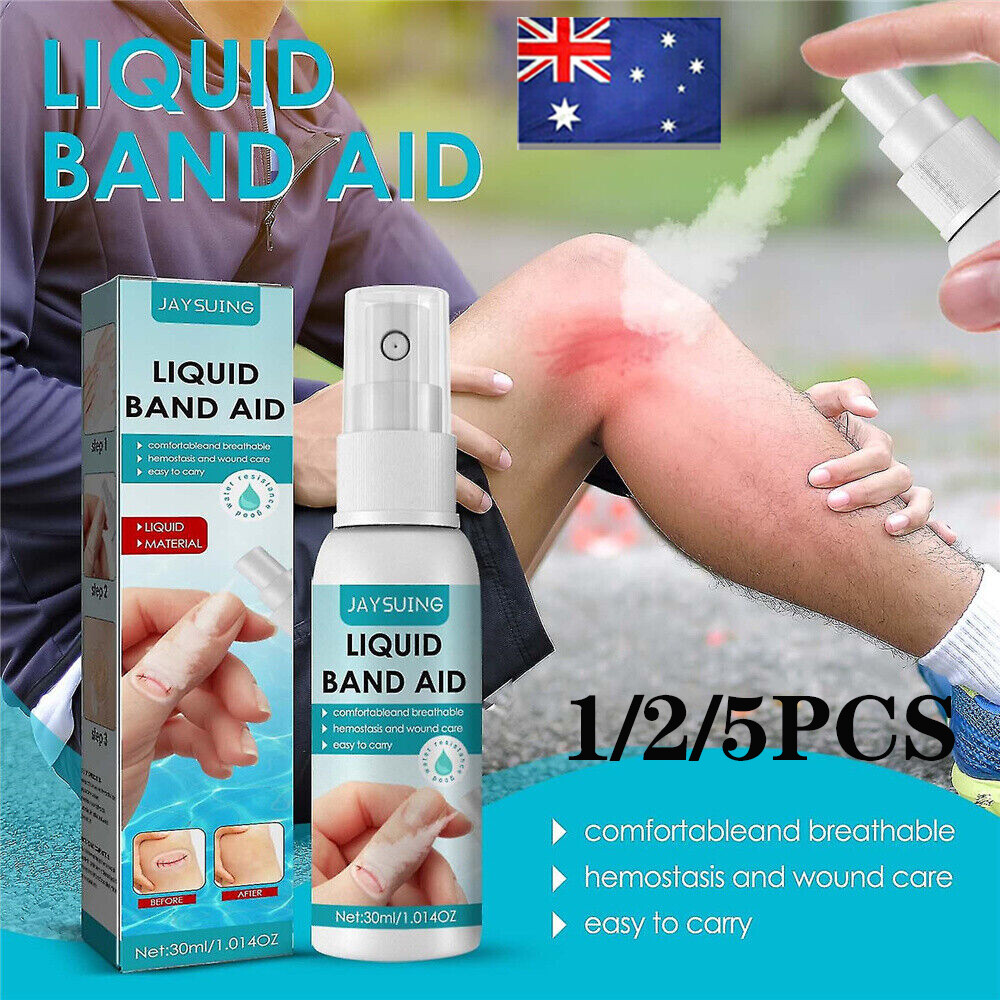 Skin Liquid Bandage Spray Waterproof Liquid Band-Aid Spray Wound Repair ...