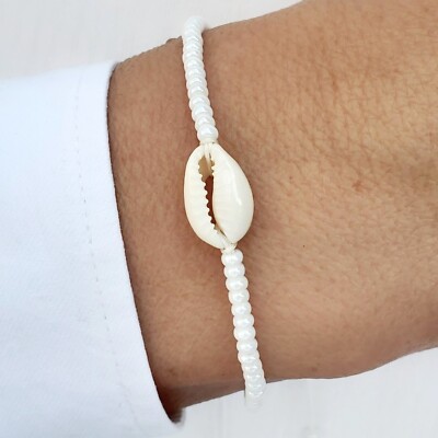 Dainty Beach Shell Bracelet Wedding Vintage Elegant Bangle Summer ...