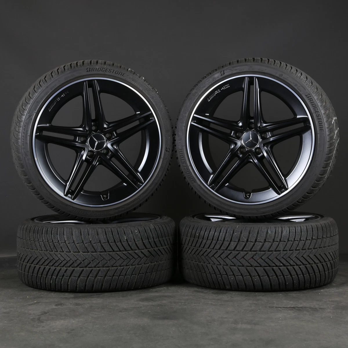 Mercedes Cla Black Rims