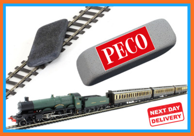 Peco Track Cleaner Abrasive Rubber Block OO Gauge Model Railway - FREE ...
