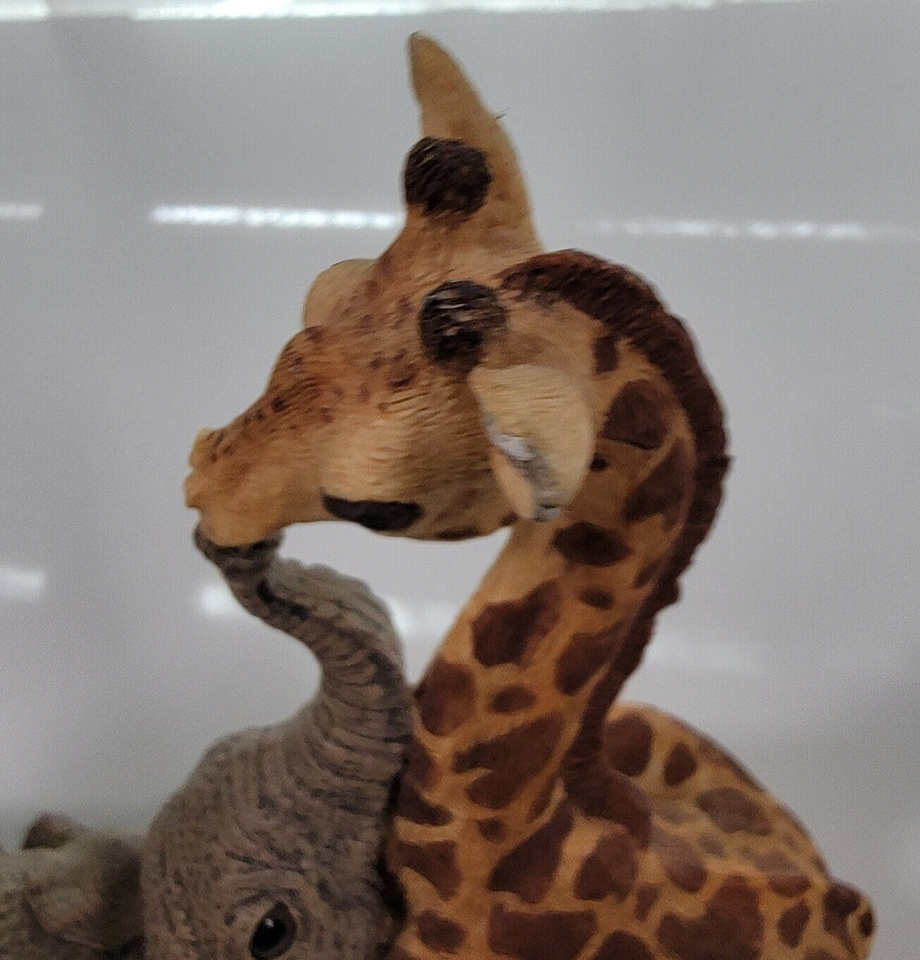 1998 The Herd Whoops & Daisy 3308 Elephant Giraffe Marty Sculpture ...