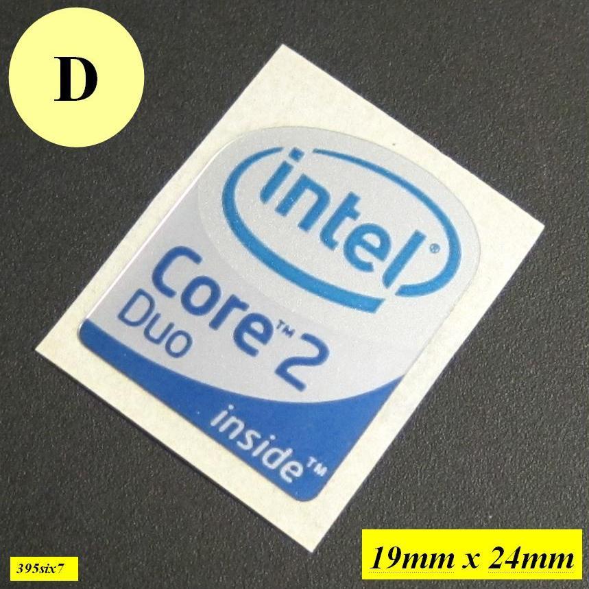 Laptop PC Processor Sticker - Core 2 Duo inside Sticker | eBay