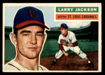 1956 Topps Baseball #119 Larry Jackson EX *h1 | eBay
