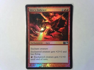 Foil Shiv's Embrace Magic 2011 - Magic the Gathering Mtg Red | eBay
