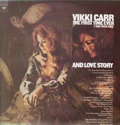 2xLP Vikki Carr The First Time Ever (I Saw Your Face) And Love Story ...
