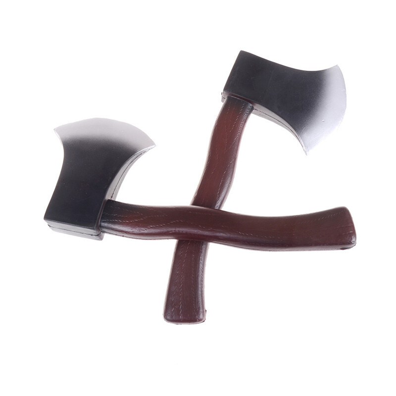 PU Foam Weapon Fire Ax Props Sponge Axe Children's Toys Costume ...