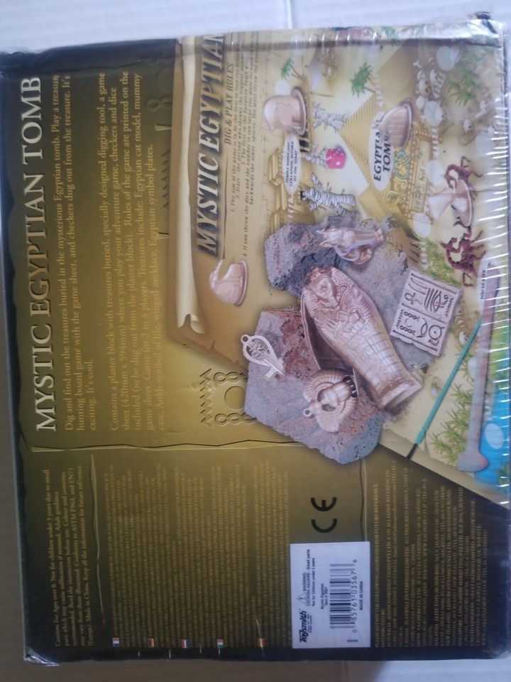 MYSTIC EGYPTIAN TOMB DIG AND PLAY NEW | eBay