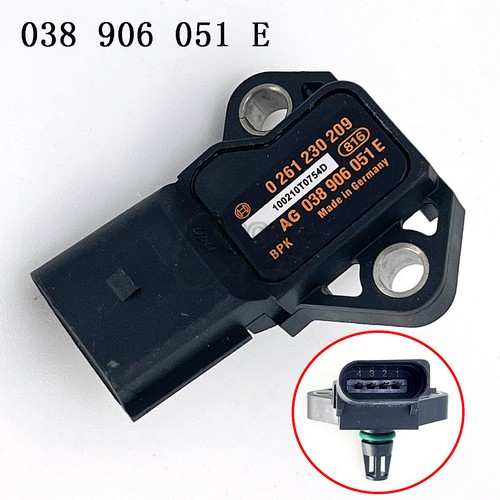 Turbocharger Boost Sensor for A4 A5 A6 Q5 Q7 TT VW Golf Jetta Passat ...