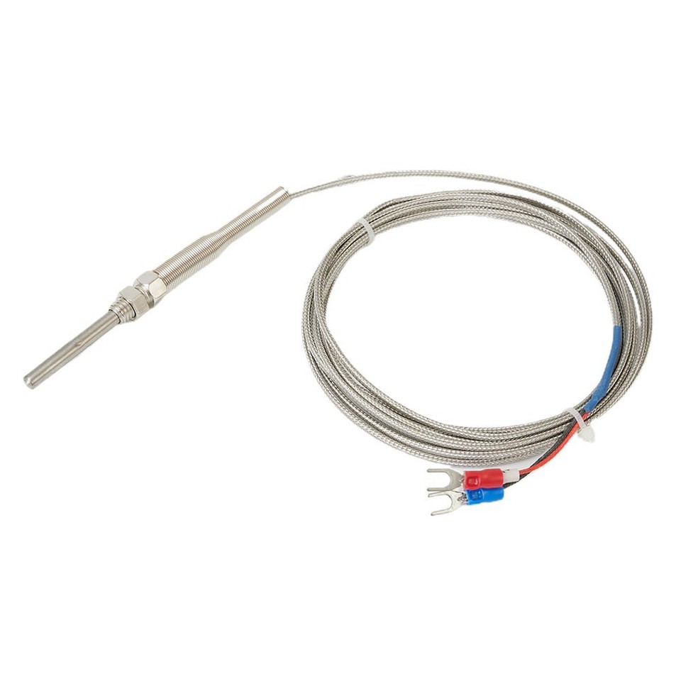 K-Type Thermocouple 50mm Probe Sensors High Temperature Spade Type ...