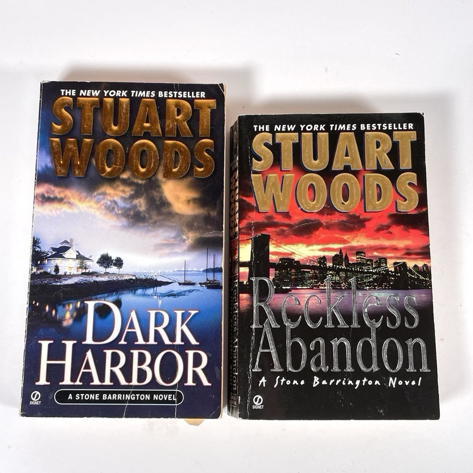 Lot of 24 Stuart Woods Stone Barrington Mass Market Paperback Books | eBay