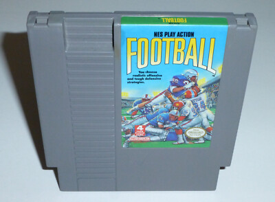 NES PLAY ACTION FOOTBALL - Nintendo NES (Authentic) Game, Tested ...