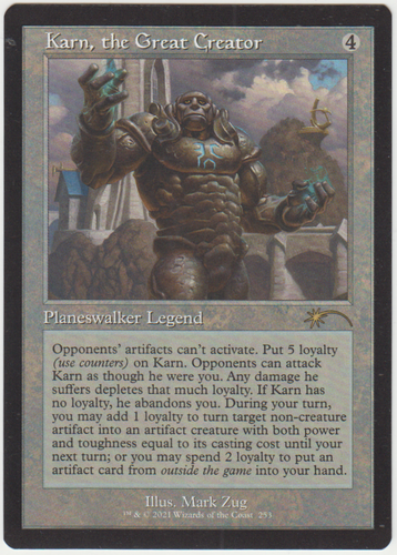 1x Karn, the Great Creator MTG Secret Lair Lightly Played | eBay