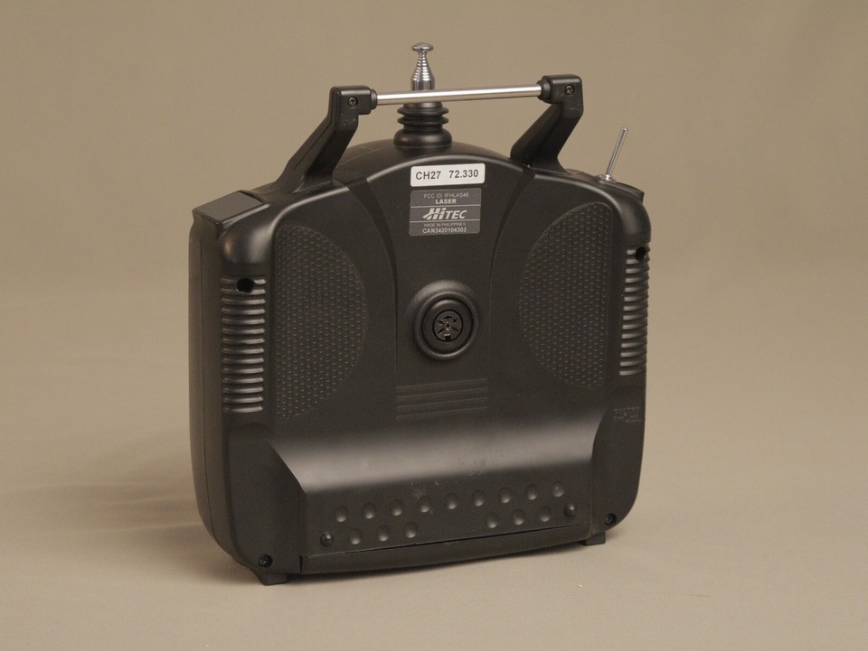 Hitec Laser 4 Digital Proportional Fm Radio Control System Remote -RC ...