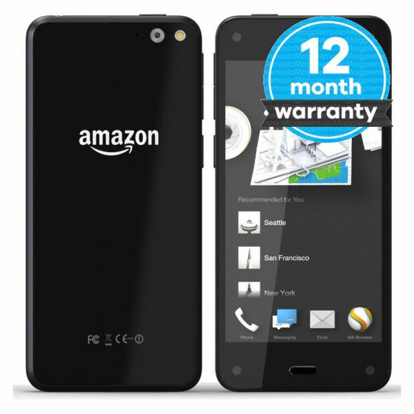 Amazon Fire Phone - 32gb - Black on O2 Smartphone for sale online | eBay