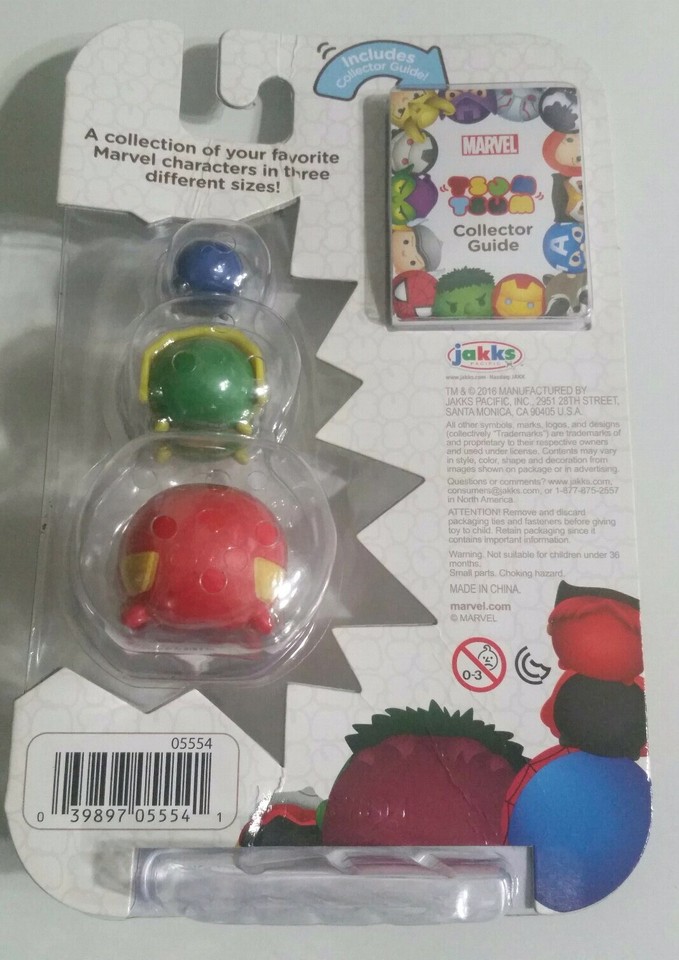 Marvel Tsum Tsum Series 1: Grey Hulk, Vision, Iron Man | eBay