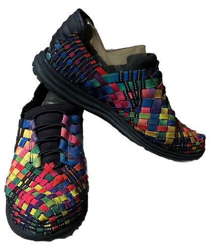 Bernie Mev Victoria Women's EU Size 37/ US 6.5 Woven Comfort Shoe ...