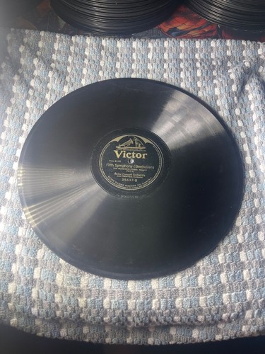 12" VICTOR Record 78 rpm 35637 FIFTH SYMPHONY (BEETHOVEN) | eBay