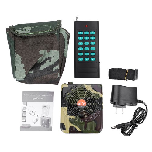 Camouflage Remote Control Outdoor Hunting Decoy Bird Caller Sound ...