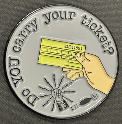 IBEW Brotherhood Challenge Coin Do YOU Carry Your Ticket? | eBay