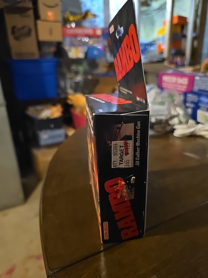 Vintage 1980's 1986 Coleco Toy .50 Caliber Machine Gun Rambo New in ...