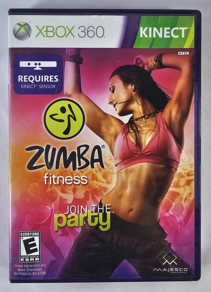 Microsoft Kinect Sensor Bar Black XBOX 360 Bundle 9 Games - Tested ...