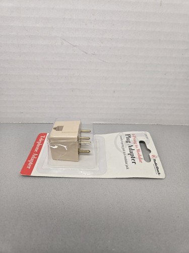 4-Prong to RJ-11 Modular Telephone Jack Plug Adapter Radio Shack 279 ...