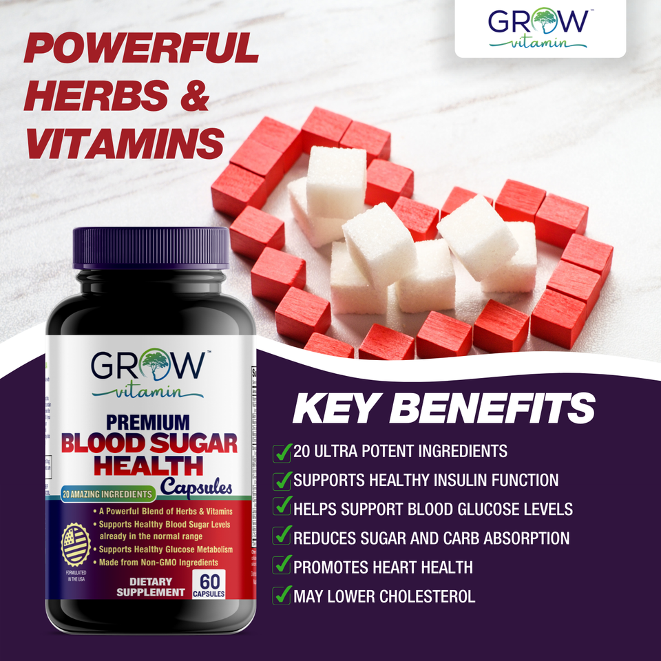 Glucocil Blood Sugar Health Optimizer, healthy blood sugar support, 60 ...