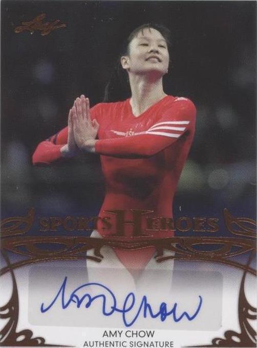 2013 Leaf Sports Heroes - Amy Chow #BA-AC1 (AU) for sale online | eBay