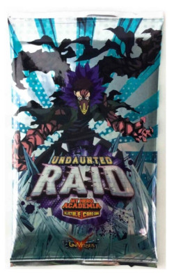 Undaunted Raid Booster Pack NEW My Hero Academia MHA Collectible Card ...