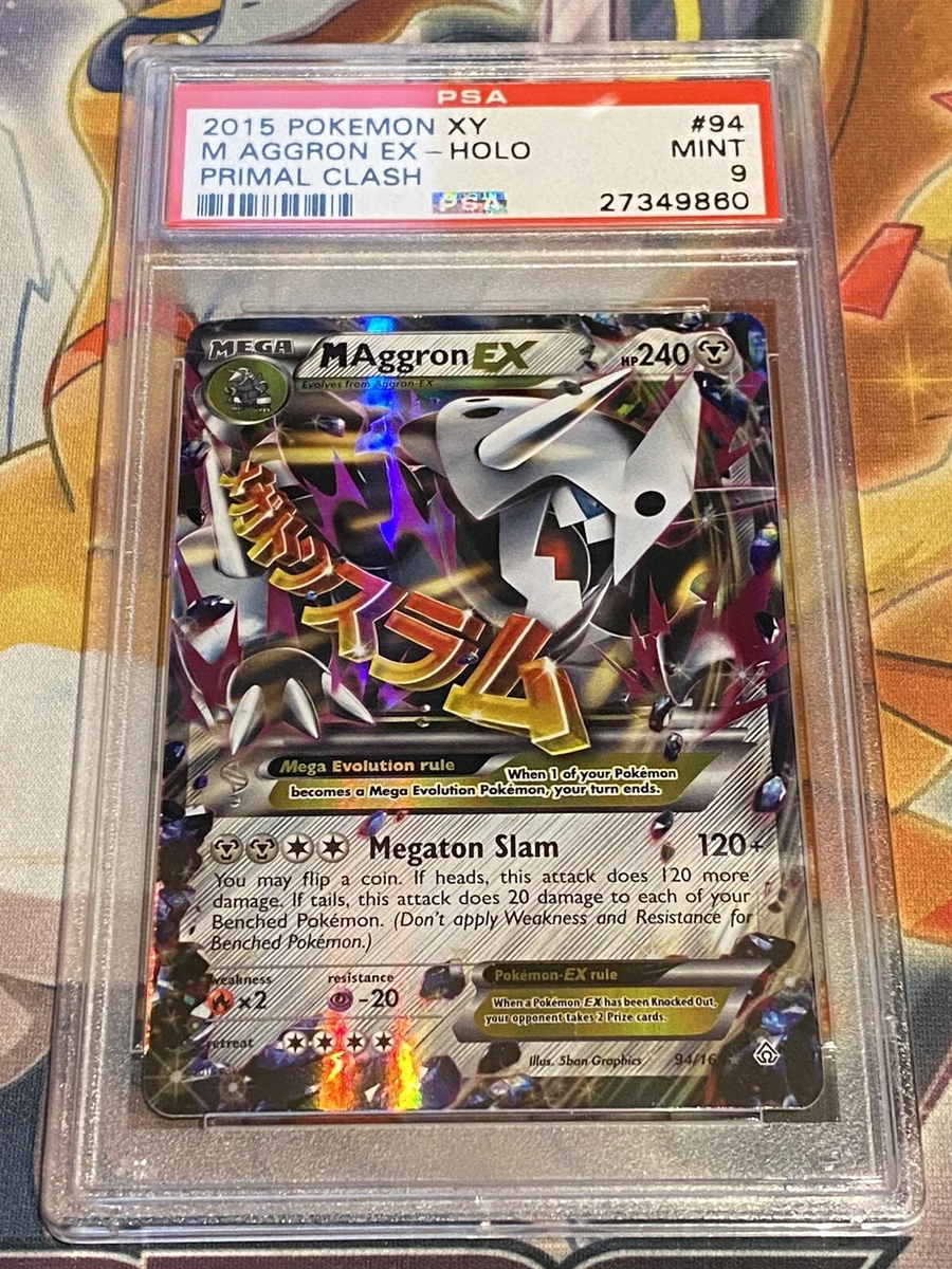 Mega Aggron Pokemon Card