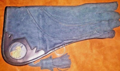 Aigle Et Fauconnerie Droit Main Côté Gant 3 Couche Cuir Daim 40.6cm ...