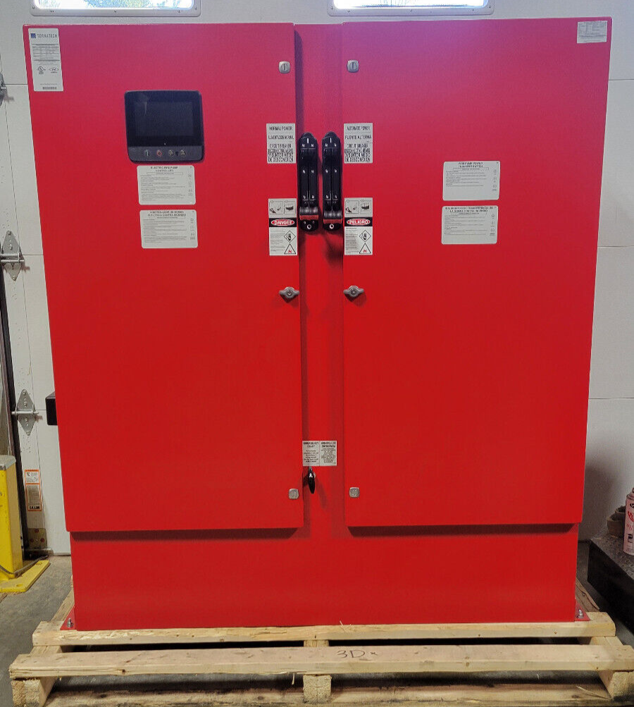 Tornatech Fire Pump Controller Automatic Transfer Switch, 150HP, 208vac ...