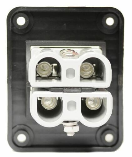 Dual Flush Mount 50 Amp Anderson Plug Mounting Bracket Panel Caravan ...