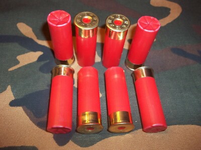 12 GAUGE 2 3/4" 1oz. SNAP CAPS DUMMY TRAINING ROUNDS SET OF 8 "SAFETY ...