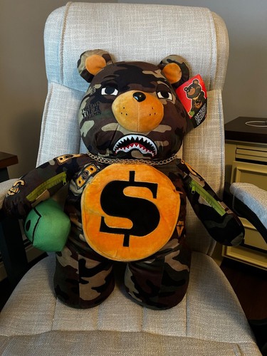 SPRAYGROUND Money Bear Backpack Travel Limited Edition | eBay