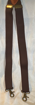 Mendeng Men's Heavy Duty Brown Adjustable Suspenders 1.5" Wide | eBay