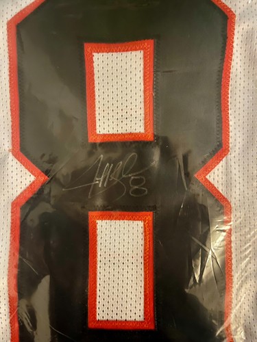 Jeff Blake #8 XL Autographed Jersey-White/Orange Bengals Colors-JSA ...